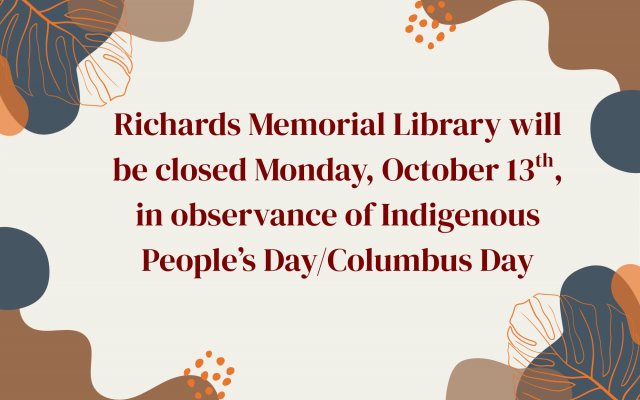 Home | Richards Memorial Library